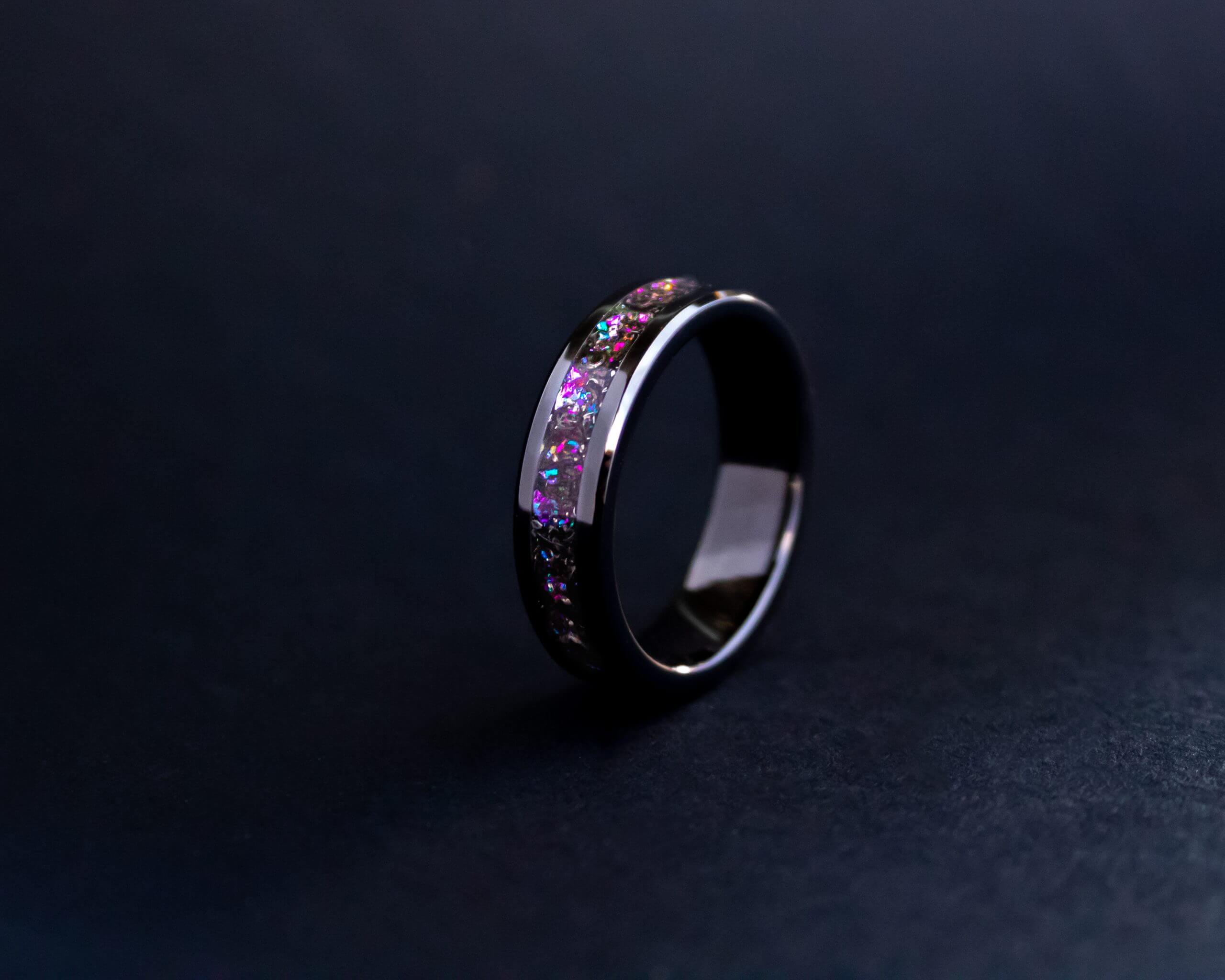 Women's Meteorite Ring 6mm | Space Age Rings