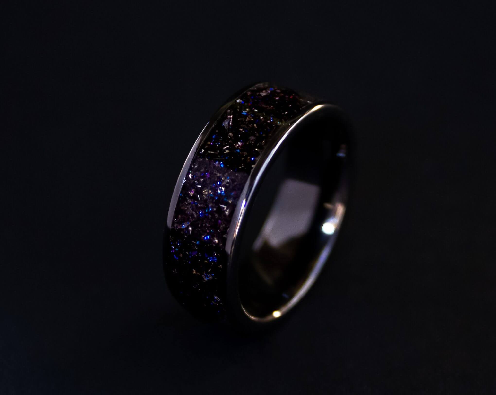 Galaxy Star Dust Ring | Space Age Rings
